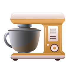 Mixer cooking machine icon cartoon food Royalty Free Vector