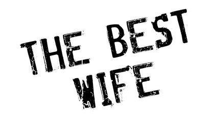 Best wife rubber stamp Royalty Free Vector Image