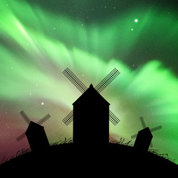 Field Grass Night Sky Vector Images (over 1,400)