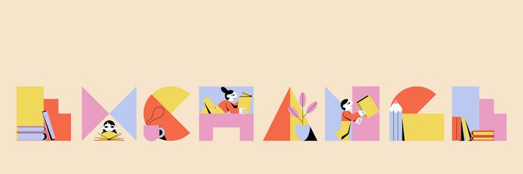 Book Exchange Vector Images (over 4,000)