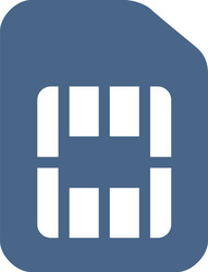 Phone number icon Royalty Free Vector Image - VectorStock