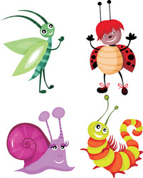 Cartoon Insects Vector Images (over 55,000)