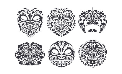 Pacific Islander Tribal Art Vector Images (over 210)