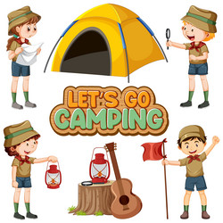 Kids Camping Clipart Vector Images (over 1,000)