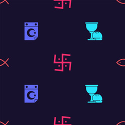 Swastika Seamless Pattern Vector Images (over 250)