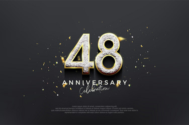 Anniversary 48th Year Vector Images (over 340)