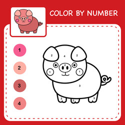 Baby Pig Coloring Page Vector Images (over 230)