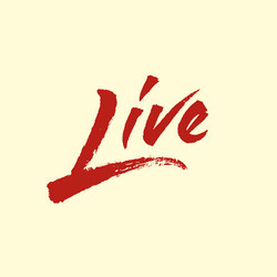Creative live tour logo design Royalty Free Vector Image