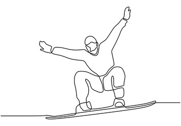 Drawing Line Skier Vector Images (over 270)