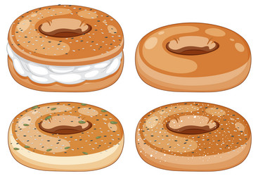 Bagel Vector Images (over 8,700)