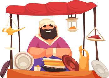 Asian market icon Royalty Free Vector Image - VectorStock