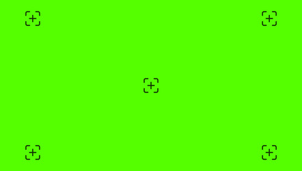 Realistic chroma key studio template Royalty Free Vector