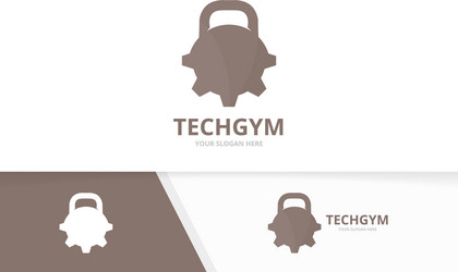 Gym gear icon logo Royalty Free Vector Image - VectorStock