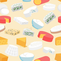 Cheese set Royalty Free Vector Image - VectorStock