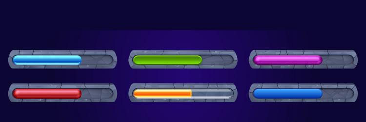 Game Progress Bar Vector Images (over 2,800)
