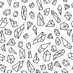 Diamond seamless pattern Royalty Free Vector Image