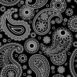 Blue islamic pattern seamless arabic geometric Vector Image