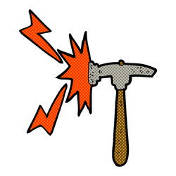 Cartoon Comic Hammer Vector Images (over 1,100)