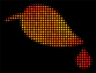 Natural leaf with drop moving pixel icon Vector Image