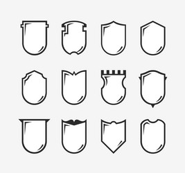 Flat clip art design elements set set Royalty Free Vector