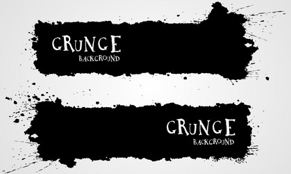 Grunge isolated banner Royalty Free Vector Image