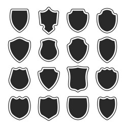Police Patch Shapes Vector Images (over 120)