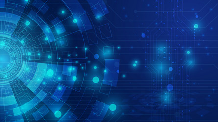 Light futuristic digital technology background Vector Image