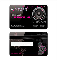Vip golden and platinum card template Royalty Free Vector