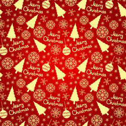 Christmas seamless pattern abstract red background