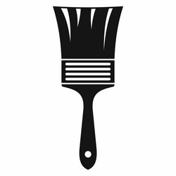 Paint brush Royalty Free Vector Image - VectorStock