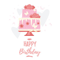 Happy Birthday Feminine Vector Images (over 1,000)