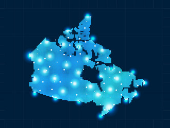 Map with dot Royalty Free Vector Image - VectorStock