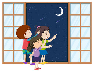 Child Pointing to Sky Vector Images (over 110)