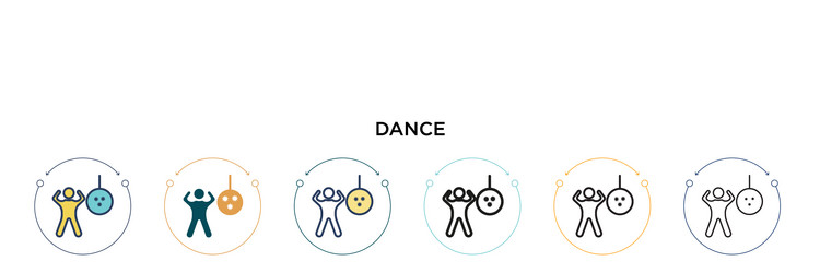 Stick Figure Music Dance Vector Images (91)