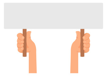 Human hands holding different things hand hold Vector Image