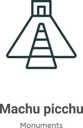 Machu Picchu Outline Vector Images (90)