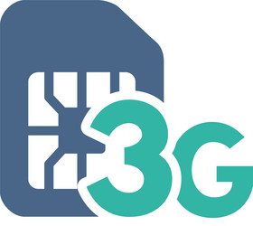 Router technology icon with green outline style Vector Image