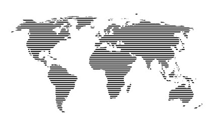 Horizontal Globe Map Vector Images (over 1,000)