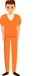 Inmate Uniform Orange Vector Images (over 100)