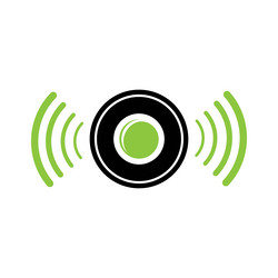 Speaker logo Royalty Free Vector Image - VectorStock