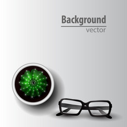 Cactus top view Royalty Free Vector Image - VectorStock