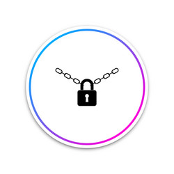 Padlock Chain Bondage Vector Images (93)