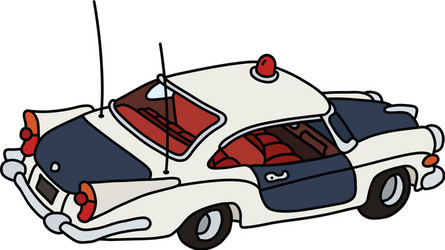 Cartoon retro car Royalty Free Vector Image - VectorStock