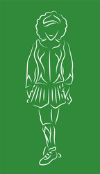 Irish Dancer Vector Images (97)