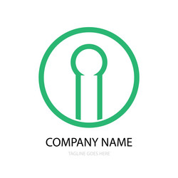 Keyhole logo Royalty Free Vector Image - VectorStock