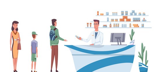 Man Behind Counter Vector Images (over 160)