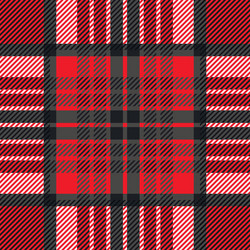 Plaid seamless tartan pattern twill texture Vector Image