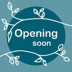 Sorry were temporarily closed will be back soon Vector Image