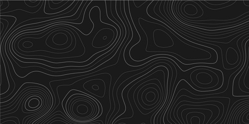 Topographic map banner design Royalty Free Vector Image