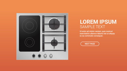 Gas Stove Top View Vector Images (over 270)